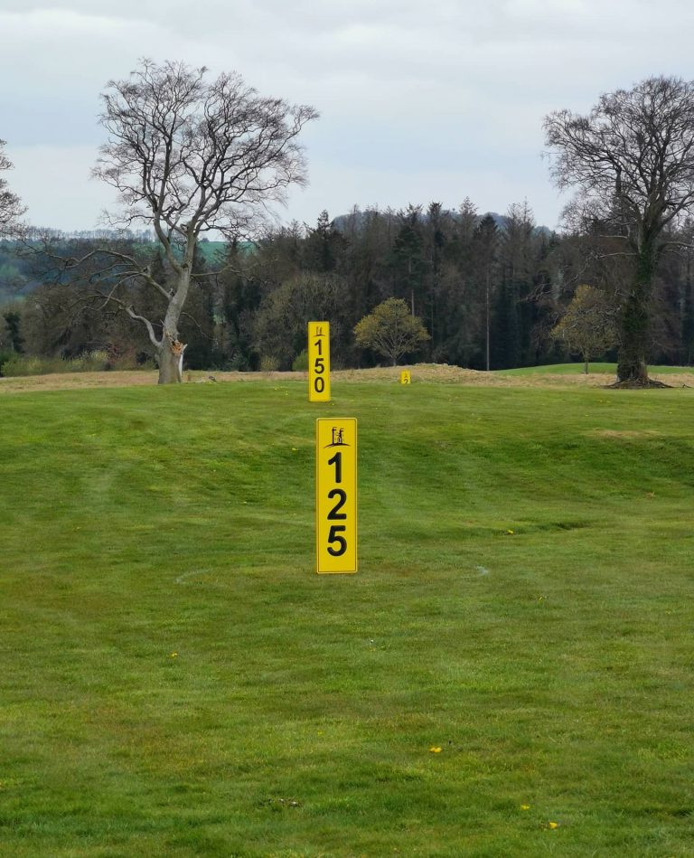 ENGRAVED CUSTOM DISTANCE SIGNS - YPD Golf